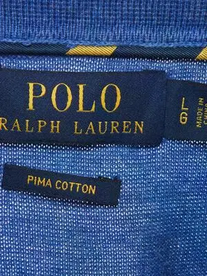 Polo Ralph Lauren Cotton Long-sleeve Polo Shirt - Blue