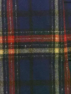Miu Miu Plaid Mini Skirt