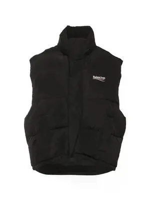Balenciaga Oversized Gilet - Black