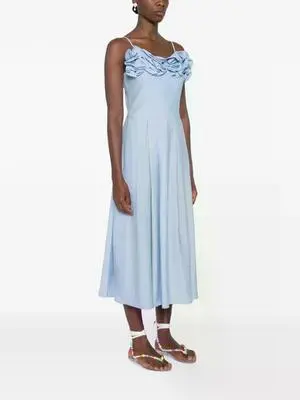 Stine Goya Ruffled Spaghetti-strap Dress