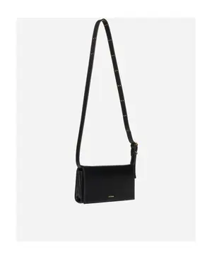 JIL SANDER Logo Shoulder Bag
