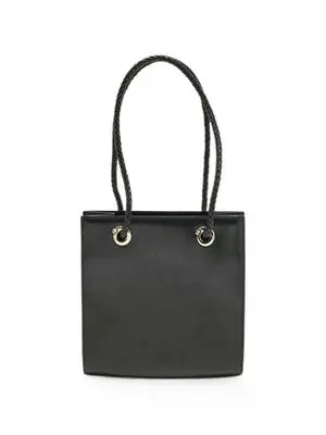 Cartier Panthère Braided-handle Shoulder Bag