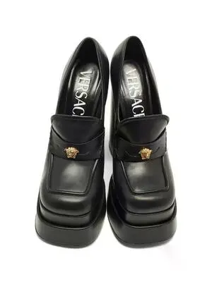 Versace Aevitas Platform Loafer Pumps