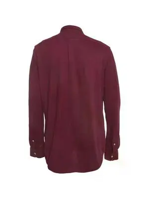 Ralph Lauren Featherweight Mesh Long Sleeve Shirt - Red