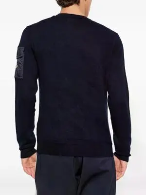 Moncler Sleeve Pocket Wool Sweater