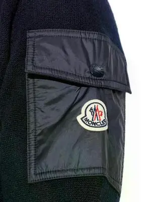 Moncler Sleeve Pocket Wool Sweater