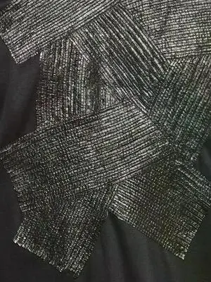 Versace Calf Leathe- Applique T-shirt