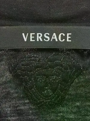 Versace Calf Leathe- Applique T-shirt