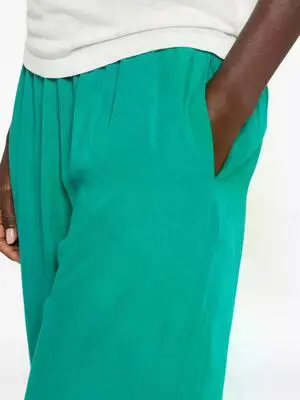 MOUTAKI Wide Leg Trousers With Elasticated Waistband