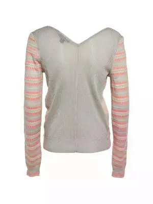 LOUIS VUITTON Lurex-knit Cardigan