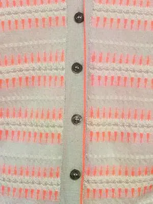 LOUIS VUITTON Lurex-knit Cardigan