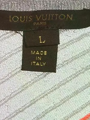 LOUIS VUITTON Lurex-knit Cardigan