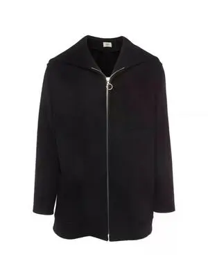 Celine Open Collar Caban Jacket