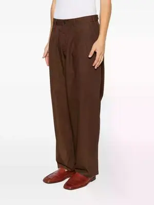 Universal Works Pleated Straight-leg Trousers