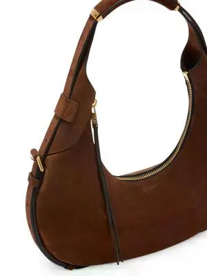 Moschino Suede Shoulder Bag
