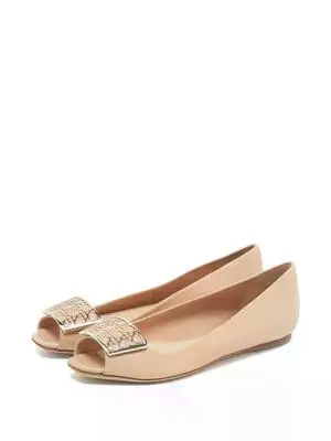 Dior Cannage Plaque Ballet Flats