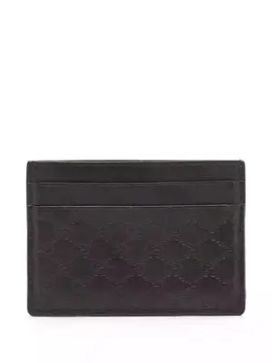 Gucci Microguccissima Leather Card Holder - Brown