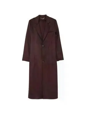 Victoria Beckham Tailored Single-breasted Coat - Brown