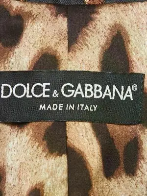 Dolce & Gabbana Leopard-print Structured Blazer