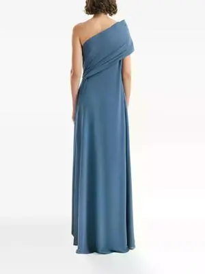 GEMY MAALOUF One-shoulder Draped Maxi Dress