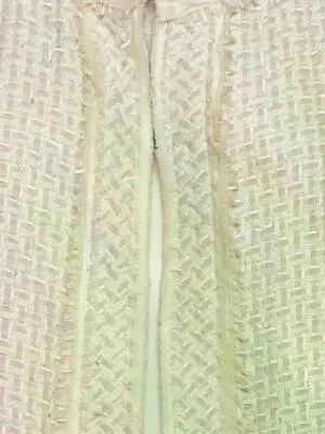 Carolina Herrera Open-front Tweed Coat