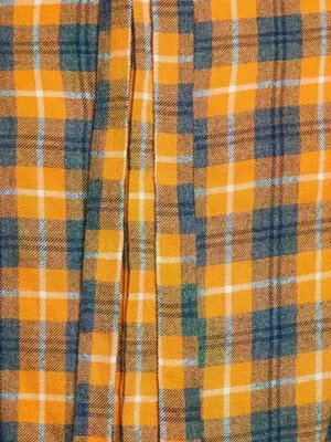 Gucci Checkered Neck-tie Shirt