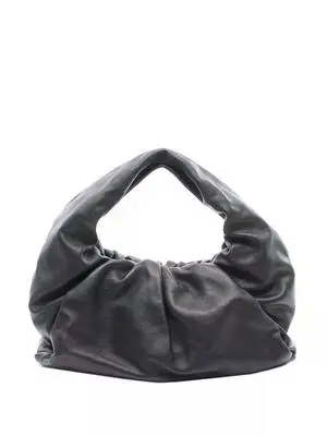 Bottega Veneta 2010-2026 Lambskin Shoulder Bag - Black