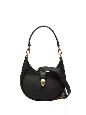 BVLGARI Small Leather Serpenti Ellipse Satchel