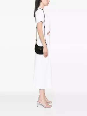 BVLGARI Small Leather Serpenti Ellipse Satchel