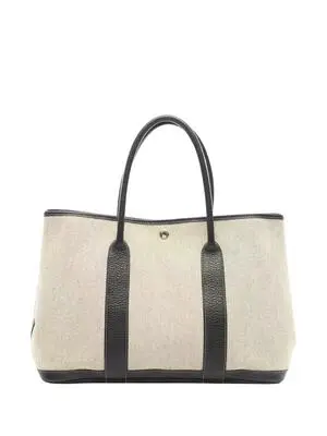 Hermès Toile And Negonda Garden Party 36 Tote Bag - Neutrals