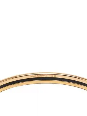 Hermès Extra Narrow Enamel Uni Bangle Bracelet
