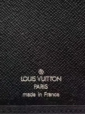 LOUIS VUITTON 2002 Taiga Brazza Wallet Long Wallets