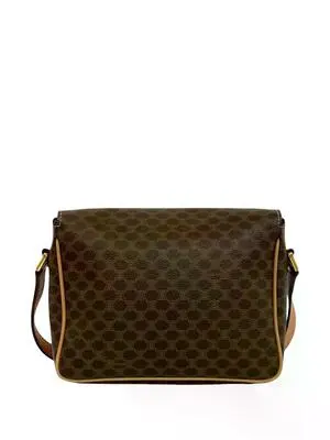 Celine Macadam Coated Canvas Crossbody Bag