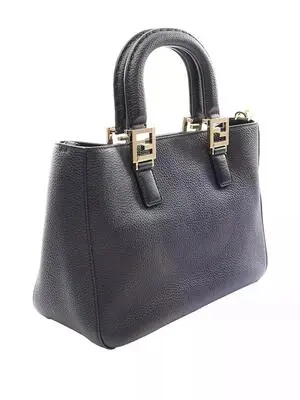 Fendi Small Grained Leather Satchel