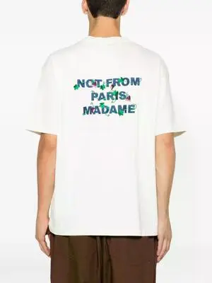 Drole De Monsieur Short-sleeves T-shirt - White