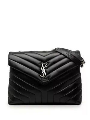 Saint Laurent Loulou Shoulder Bag - Black
