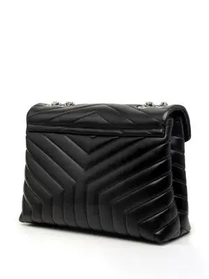 Saint Laurent Loulou Shoulder Bag - Black
