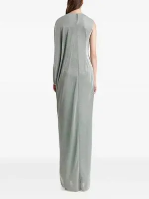 GEMY MAALOUF Asymmetrical Draped-sleeve Dress