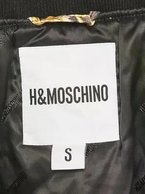 Moschino X H&m Leopard Print Zip-up Jacket