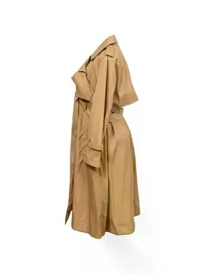 Simone Rocha Ruffled Double-breasted Trench Coat