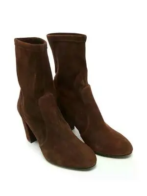 STUART WEITZMAN Suede Ankle Boots