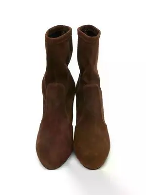 STUART WEITZMAN Suede Ankle Boots