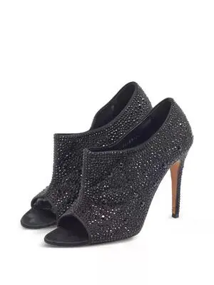 GINA Crystal-embellished Open-toe Stiletto Sandals