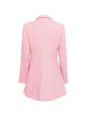 ROTATE BY BIRGER CHRISTENSEN Newton Bouclé Coat Dress