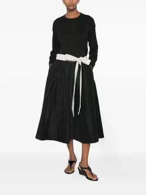 Max Mara Bow Detail A-line Skirt