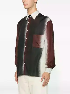 COSTUMEIN Gradient-print Long-sleeve Shirt