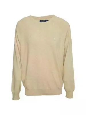 Polo Ralph Lauren Crew-neck Cotton Sweater - Neutrals