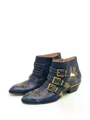 Chloé Susanna Ankle Boots - Blue