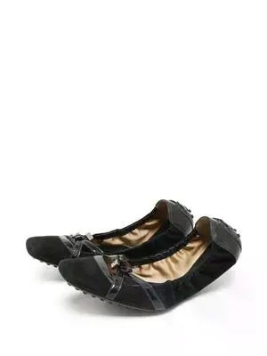 TOD'S Suede Ballet Flats