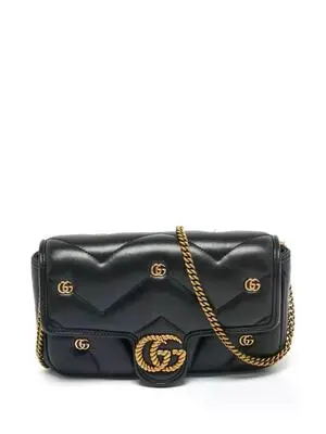 Gucci Mini Gg Marmont Quilted Crossbody Bag